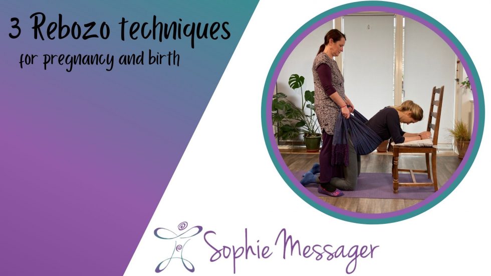Three rebozo techniques for pregnancy and birth | Sophie Messager