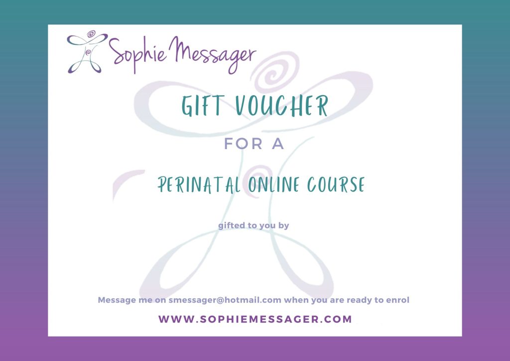 Online course gift voucher | Sophie Messager